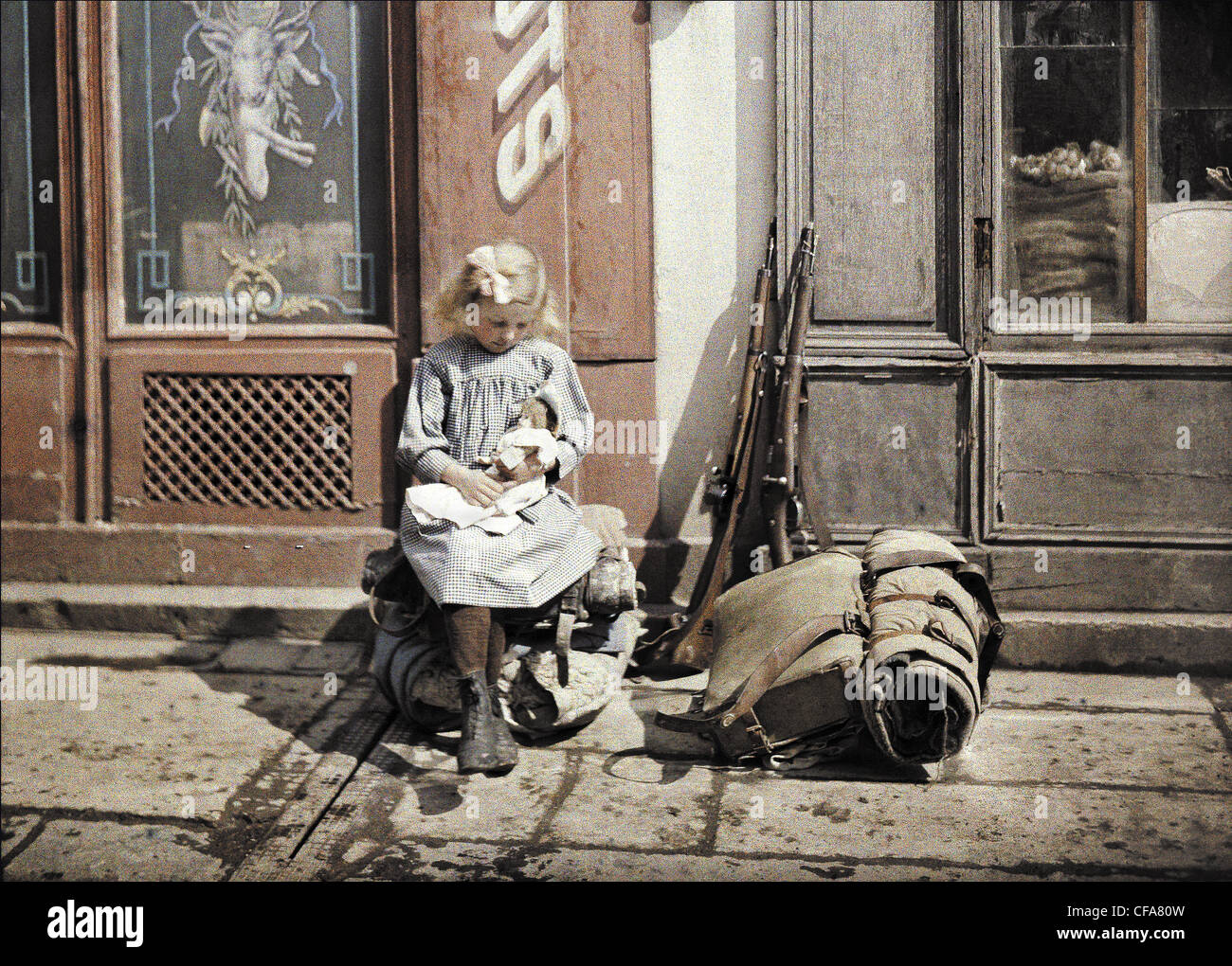 War, Europe, world war I, 1917, Europe, world war, color photo ...