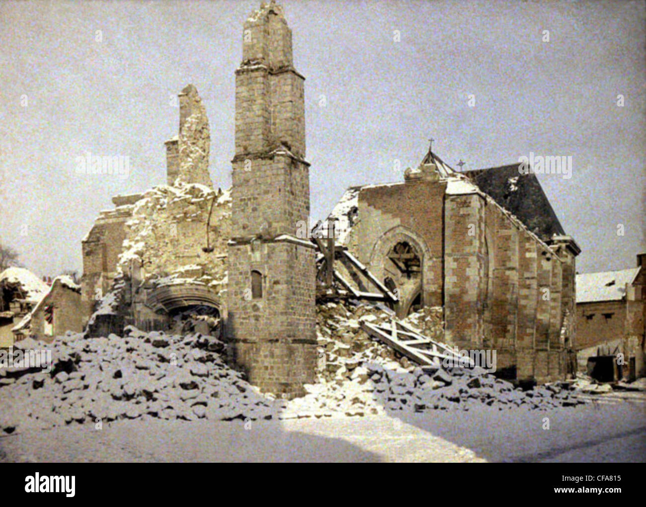 War, Europe, world war I, 1917, Europe, world war, color photo ...