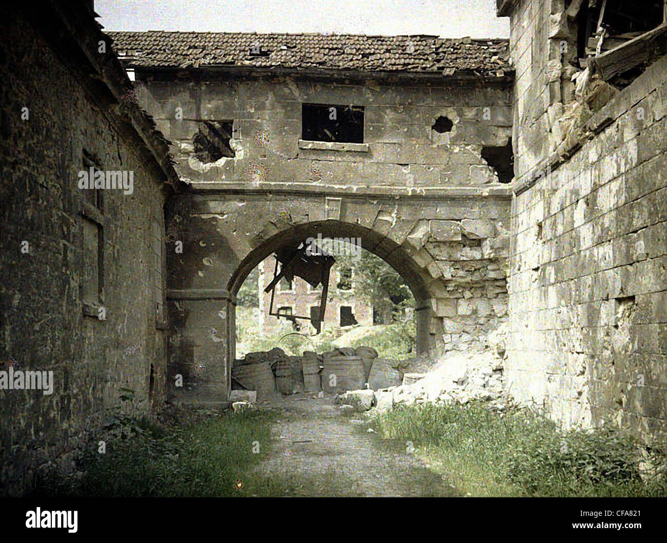 War, Europe, world war I, 1917, Europe, world war, color photo ...