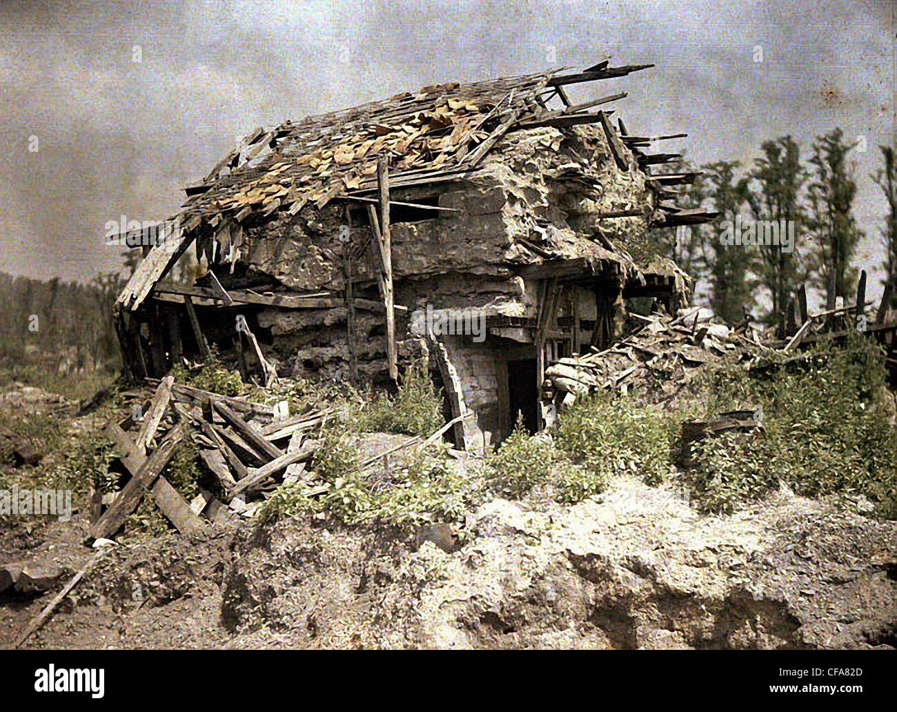 War, Europe, world war I, 1917, Europe, world war, color photo ...