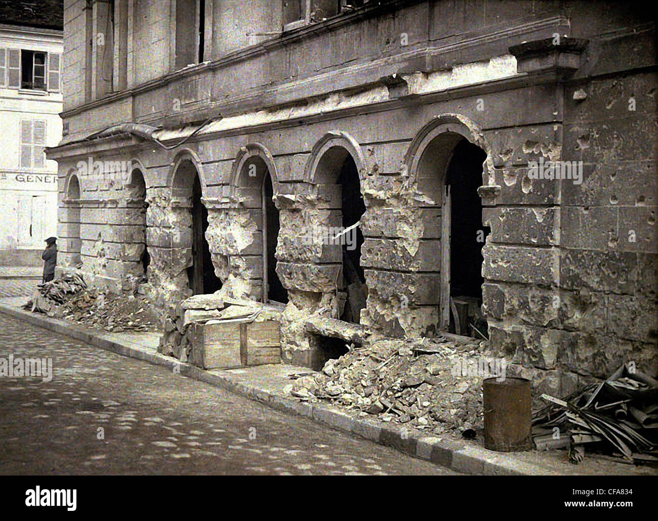 War, Europe, world war I, 1917, Europe, world war, color photo ...