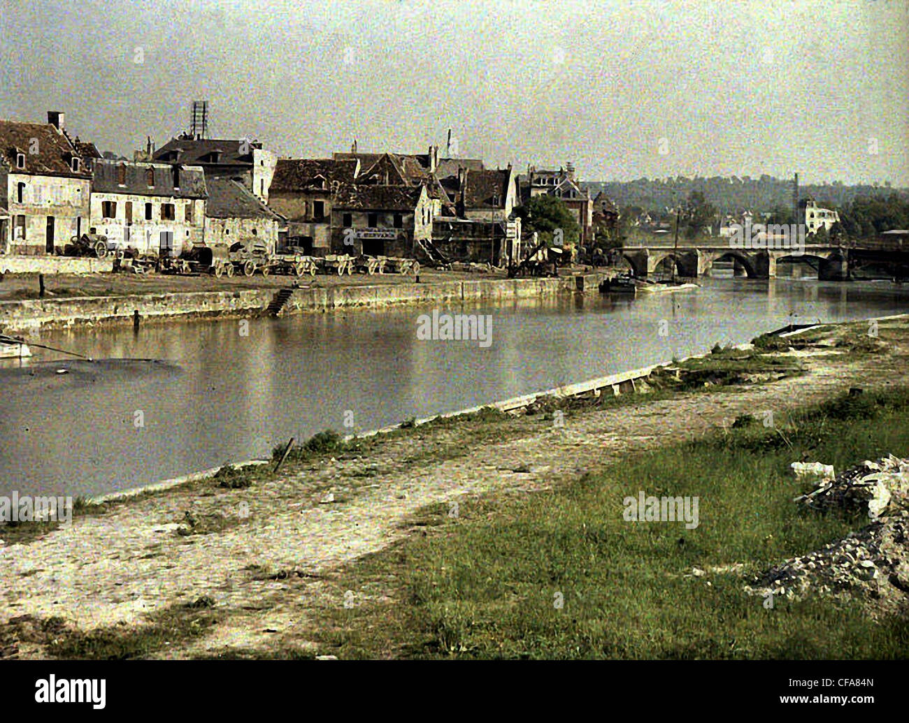 War, Europe, world war I, 1917, Europe, world war, color photo ...