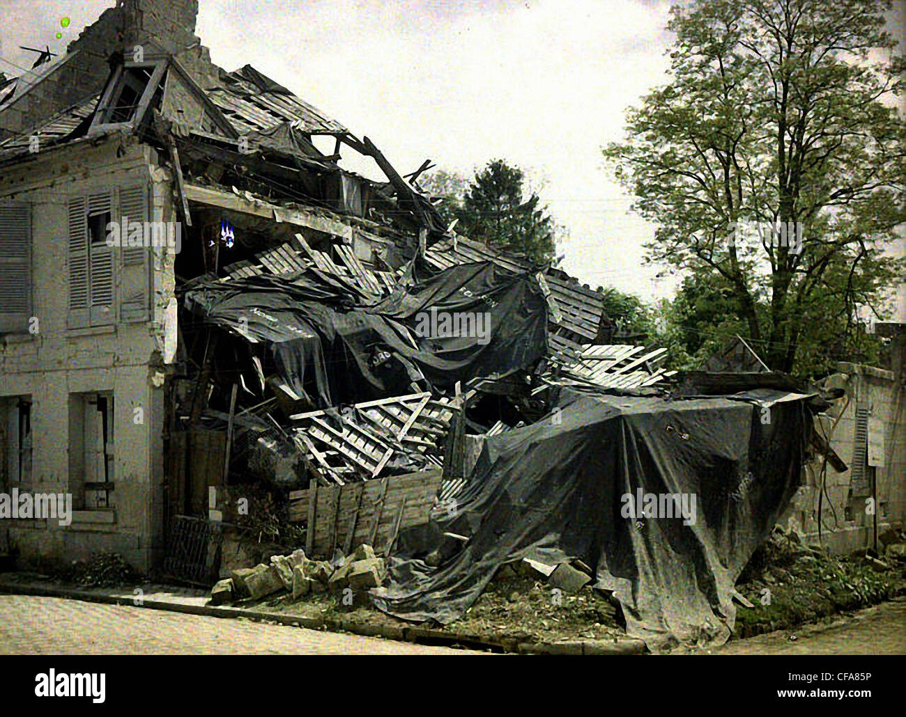 War, Europe, world war I, 1917, Europe, world war, color photo ...