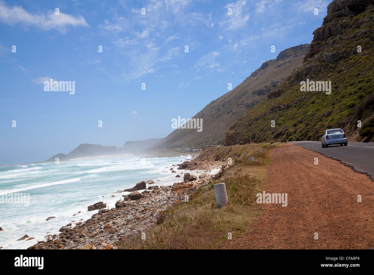 Misty Cliffs near Scarborough on Cape Peninsula in South Africa Stock ...