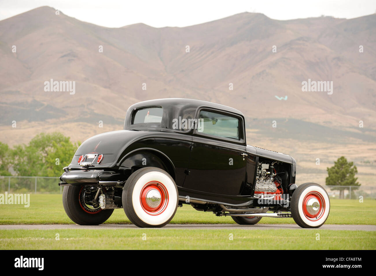 1932 Ford 3 window coupe Stock Photo - Alamy