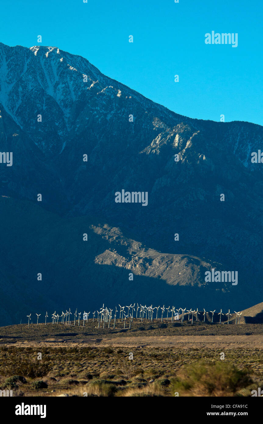san gorgonio, pass, wind farm, wind turbine, ecology, generators, palm ...
