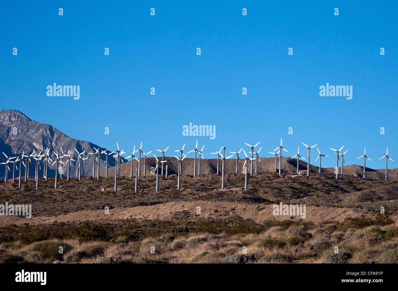 san gorgonio, pass, wind farm, wind turbine, ecology, generators, palm ...