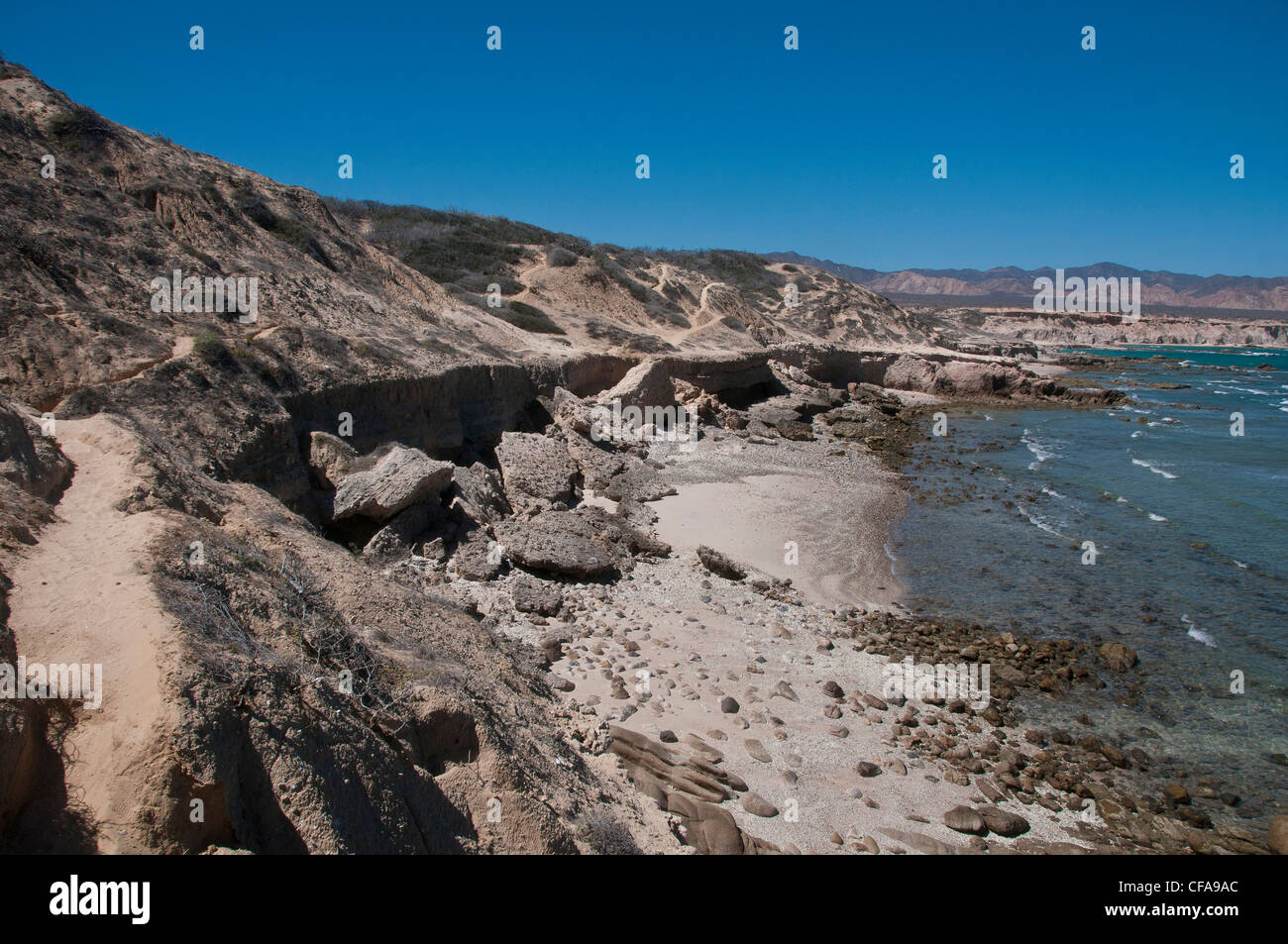 cabo pulmo, national marine park, Baja California, Mexico, landscape ...