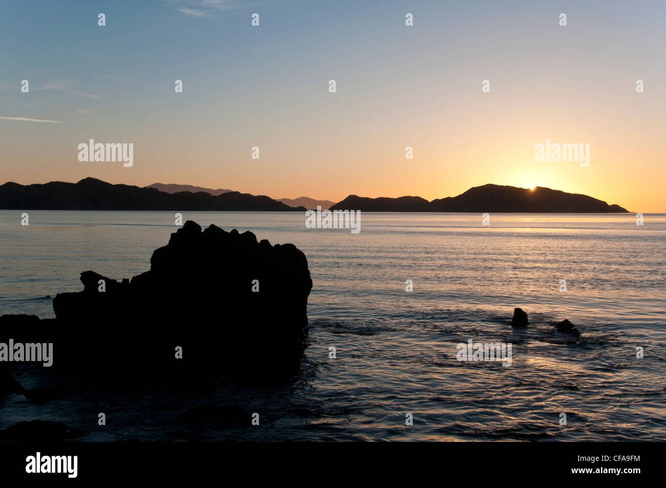 Bahia de los angeles, sea of Cortes, Baja California, Mexico, sea ...