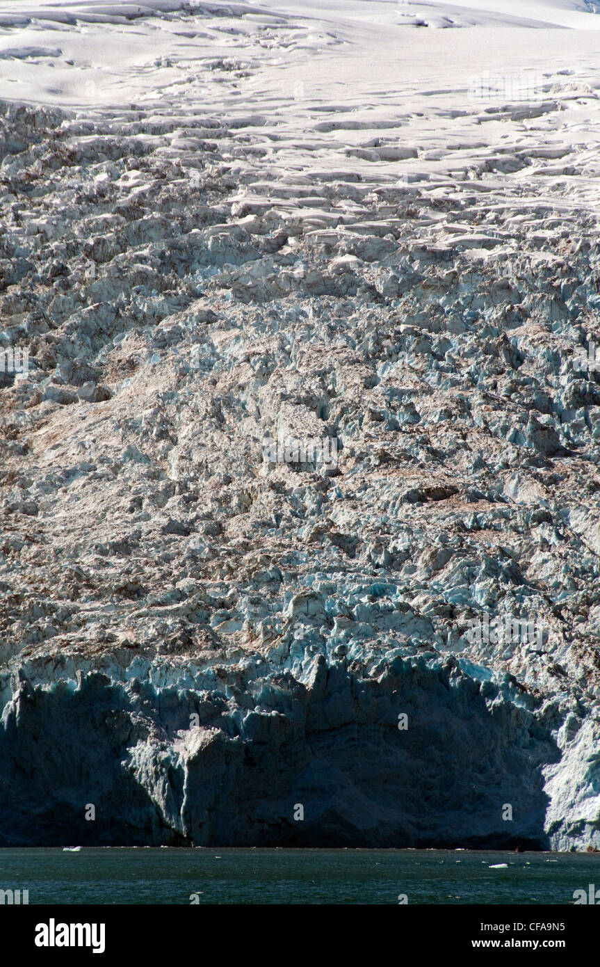 Beloit glacier, Blackstone bay, prince William sound, Alaska, ice, USA ...