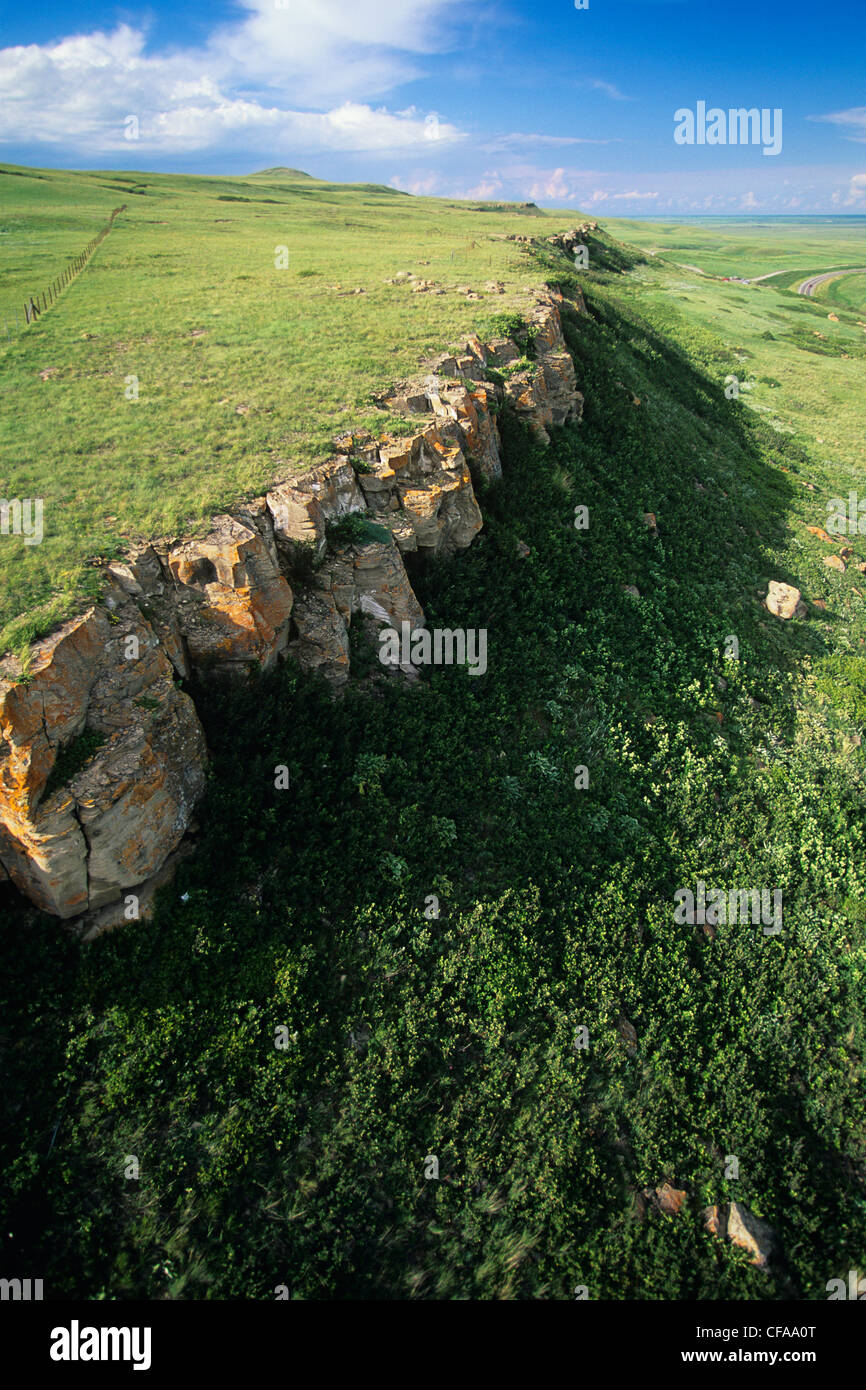 Head-Smashed-In Buffalo Jump, Alberta, Canada Stock Photo - Alamy