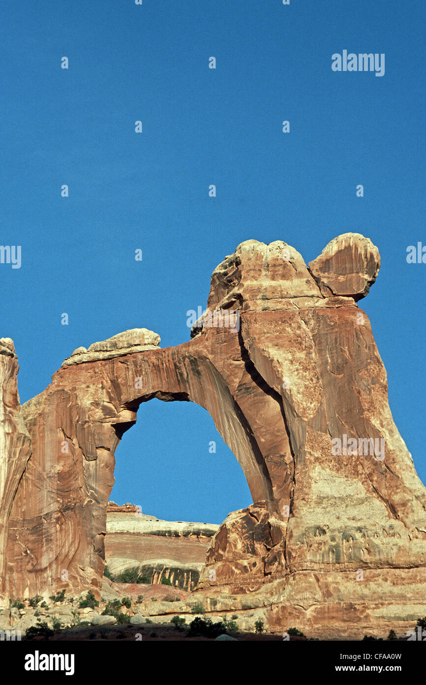 angel arch, canyon lands, national park, Utah, USA, arch Stock Photo ...