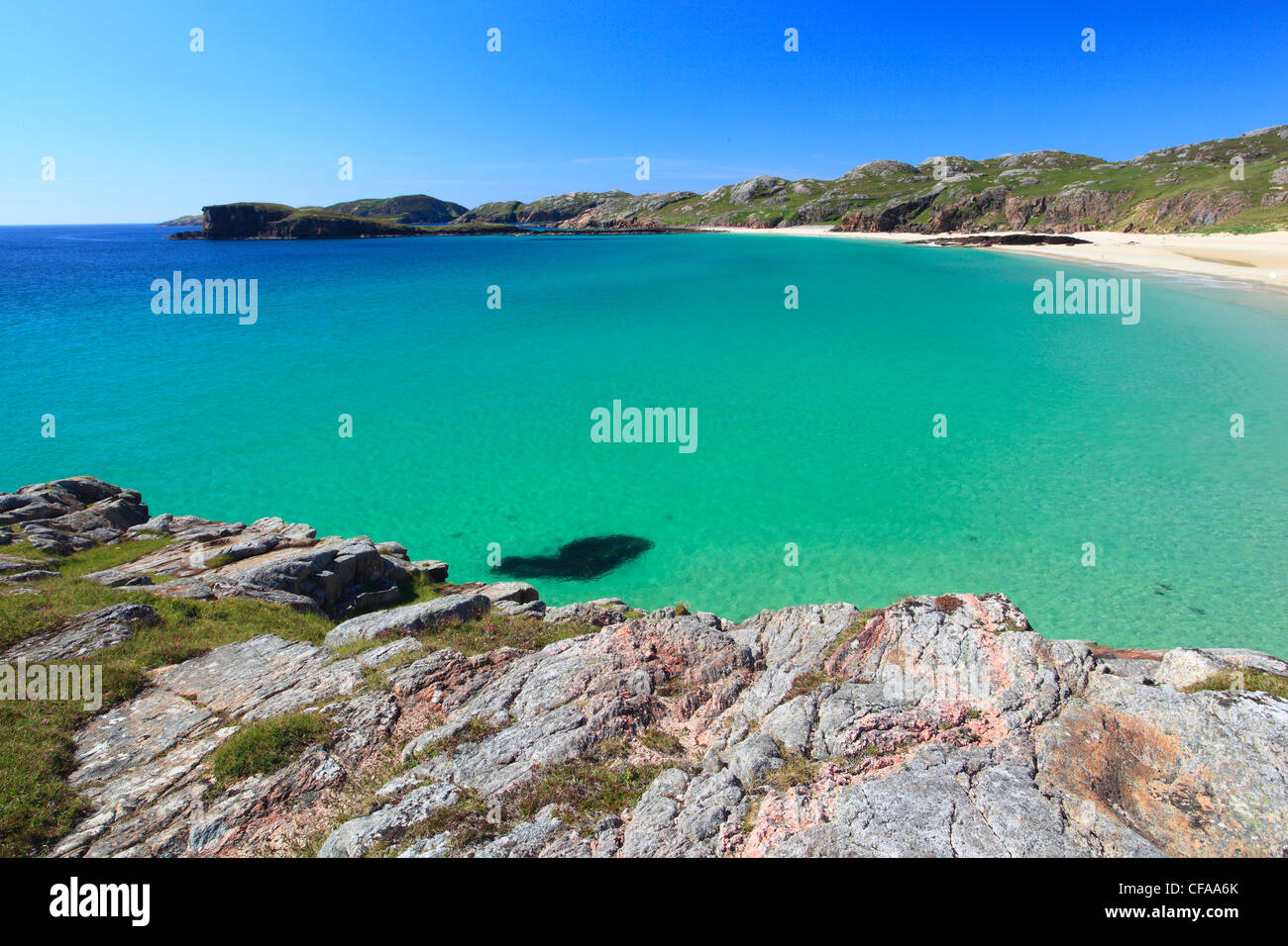 Bay, dune, dunes, Great Britain, Highland, highlands, sky, highland ...
