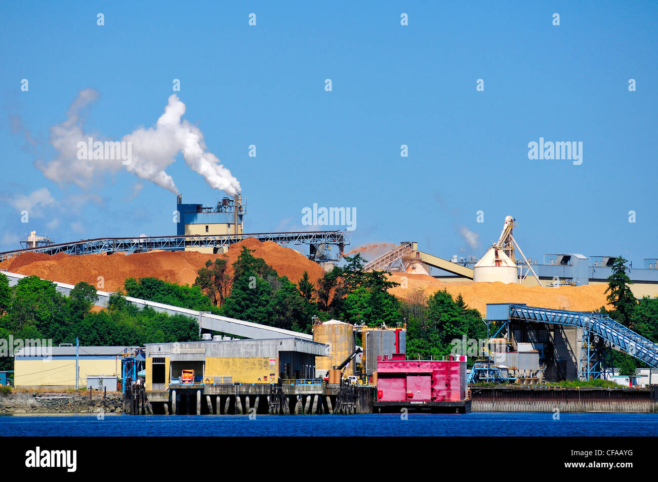 Catalyst pulp mill in crofton hi-res stock photography and images - Alamy