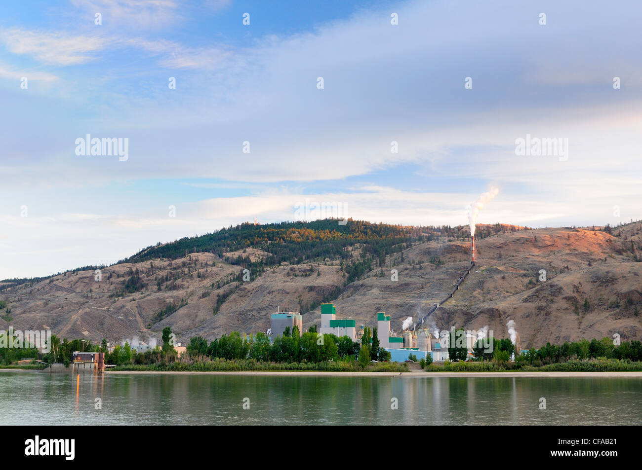 Domtar Pulp Mill in Kamloops, British Columbia, Canada Stock Photo - Alamy