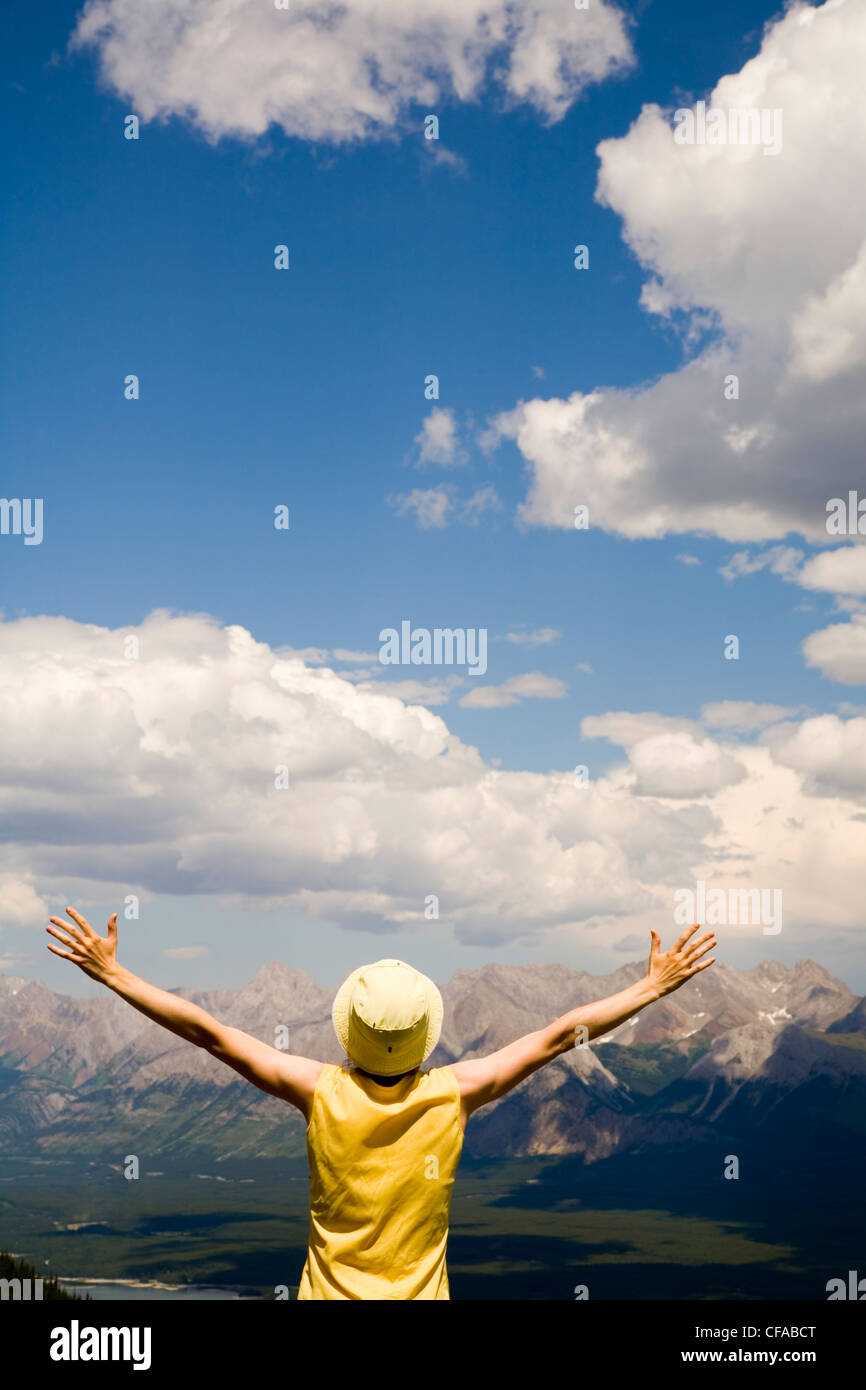 Arms upraised hi-res stock photography and images - Alamy