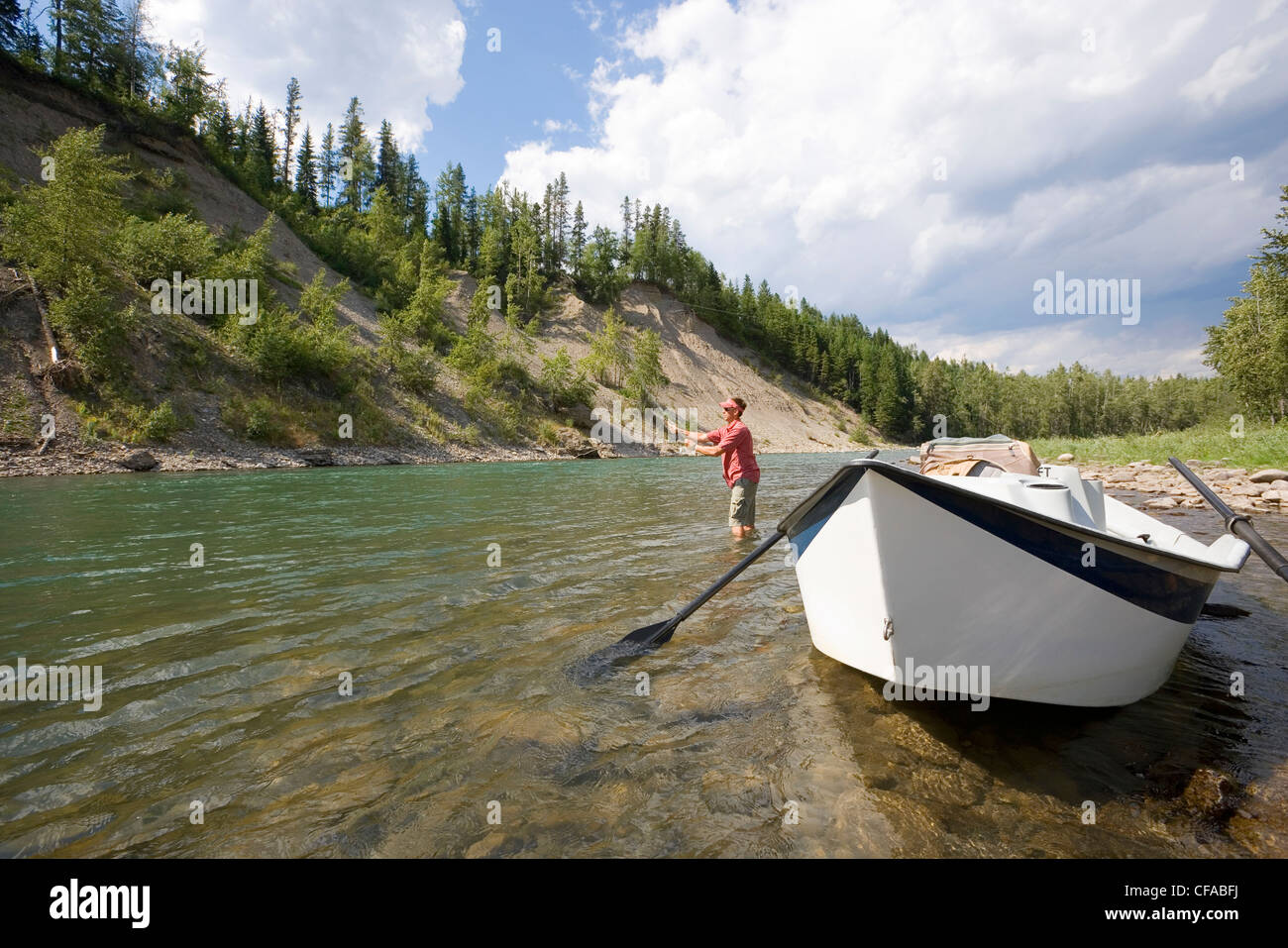 Dory Boat Fly Fishing