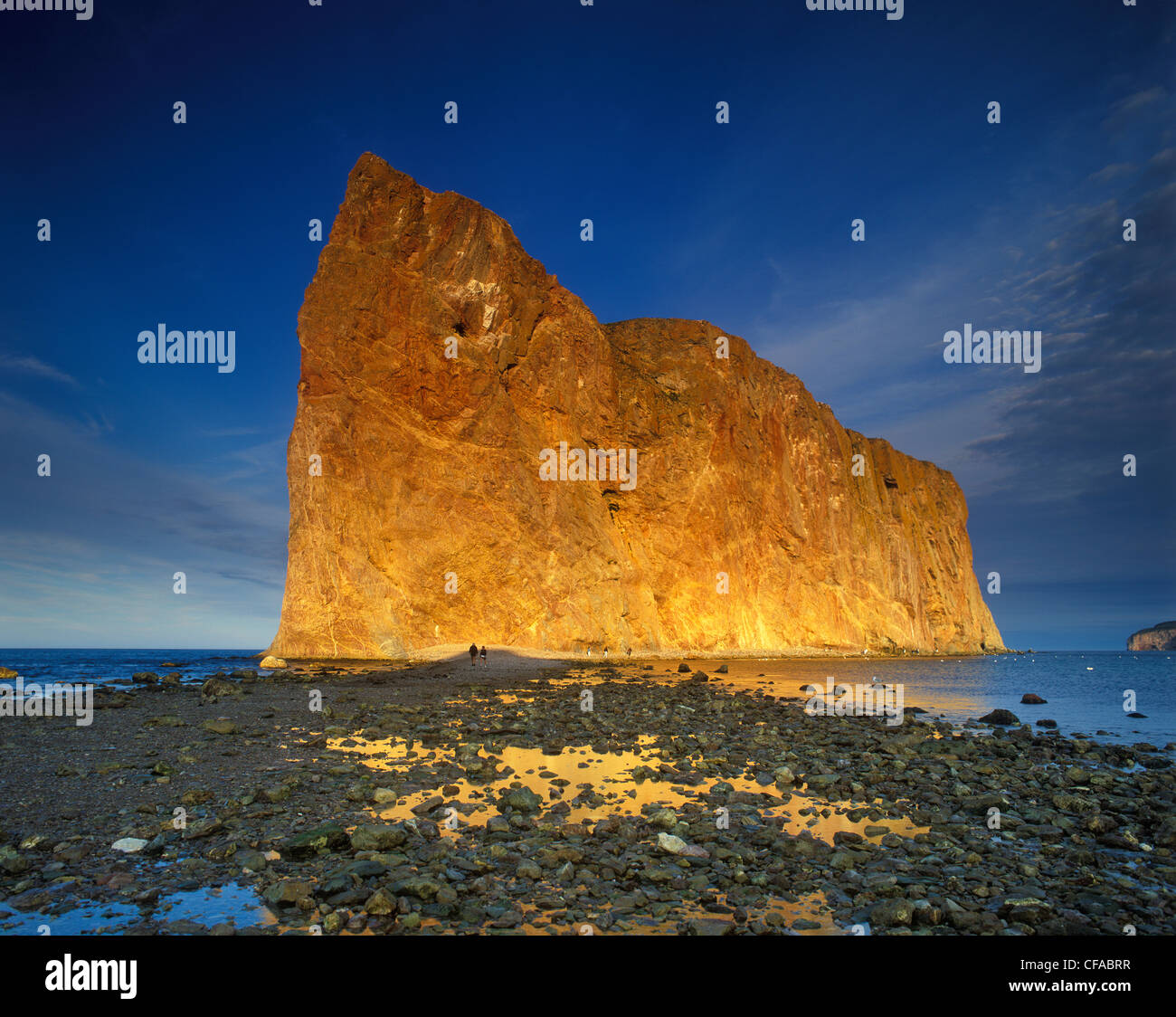 Perce Rock Gaspe Quebec Sunset High Resolution Stock Photography and ...