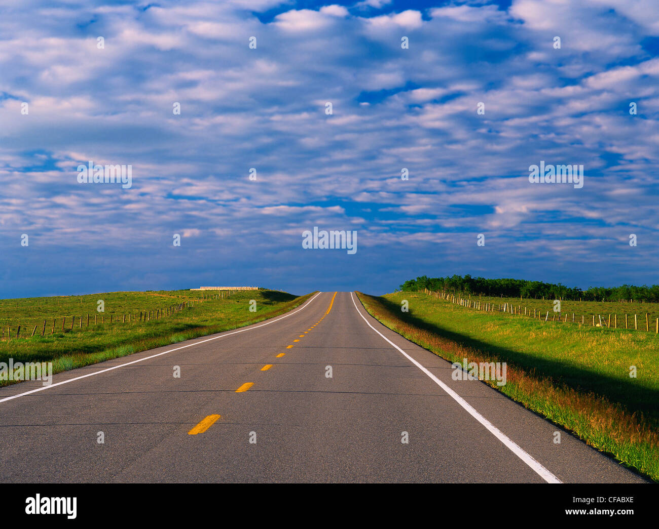 Highway 43 near cypress hills hi-res stock photography and images - Alamy