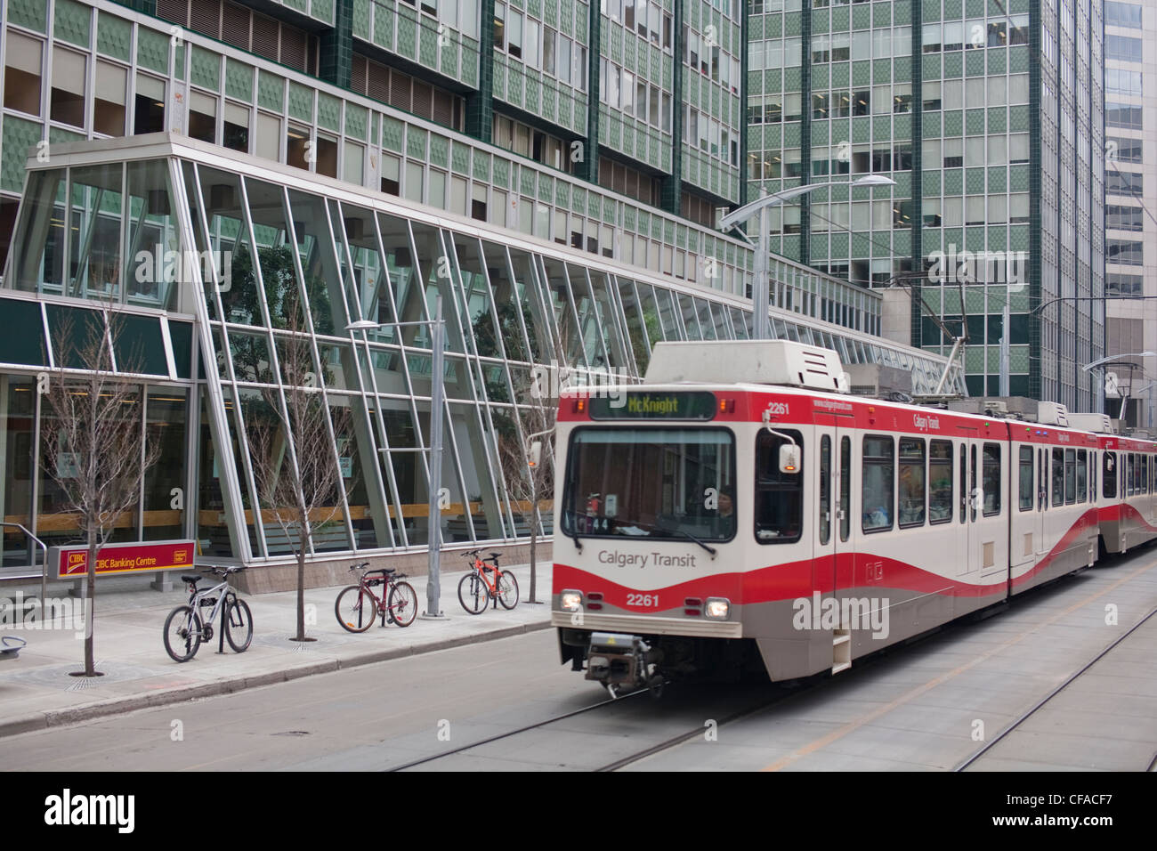 Calgary transit train hi-res stock photography and images - Alamy
