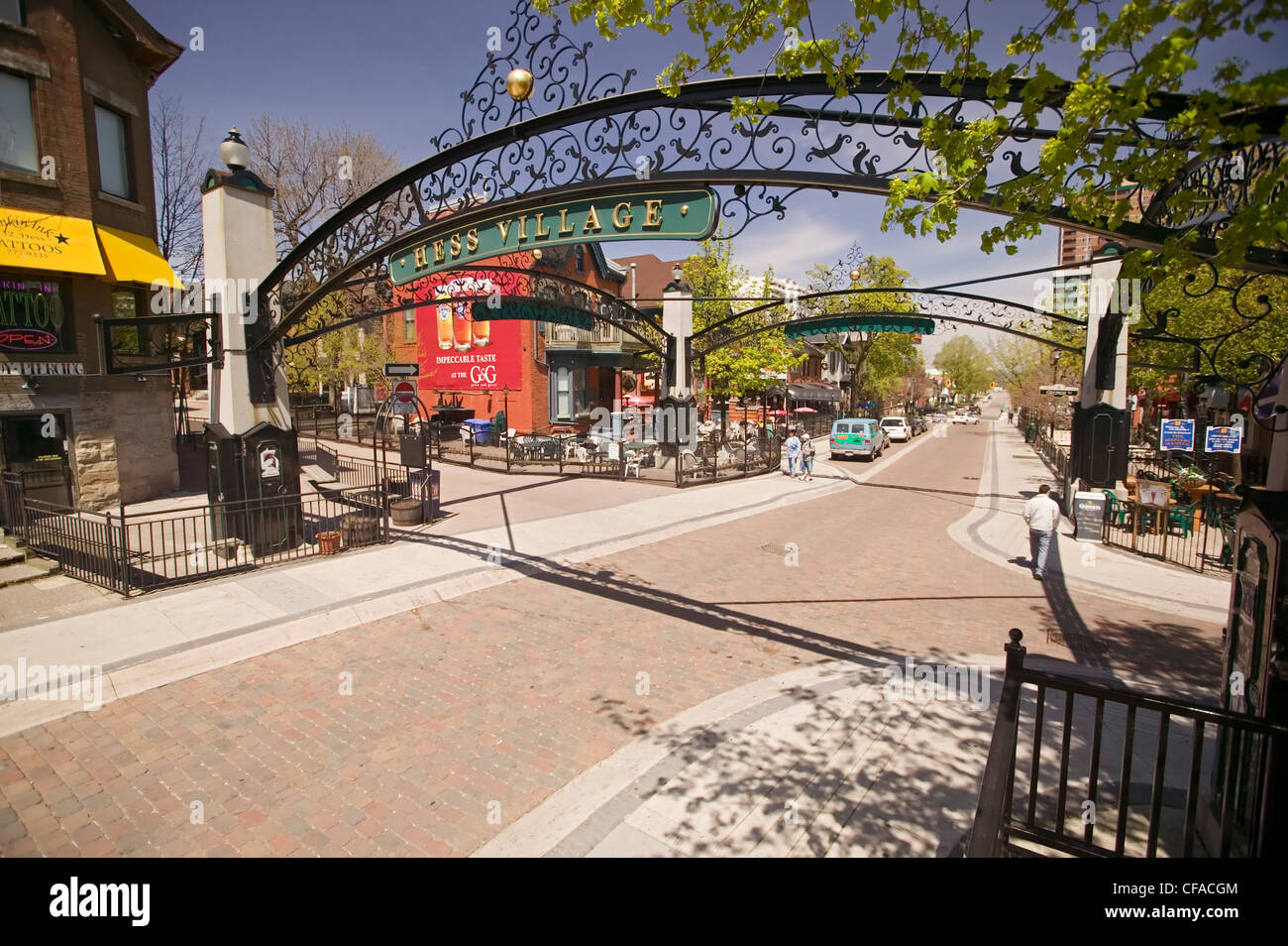 Hess Village, in Hamilton, Ontario, Canada Stock Photo - Alamy
