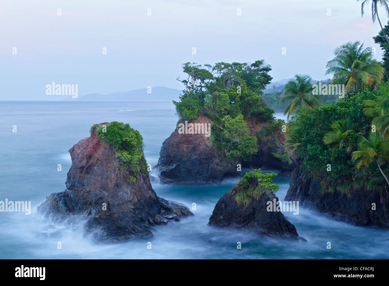 Coastal landscape in Trinidad and Tobago Stock Photo - Alamy