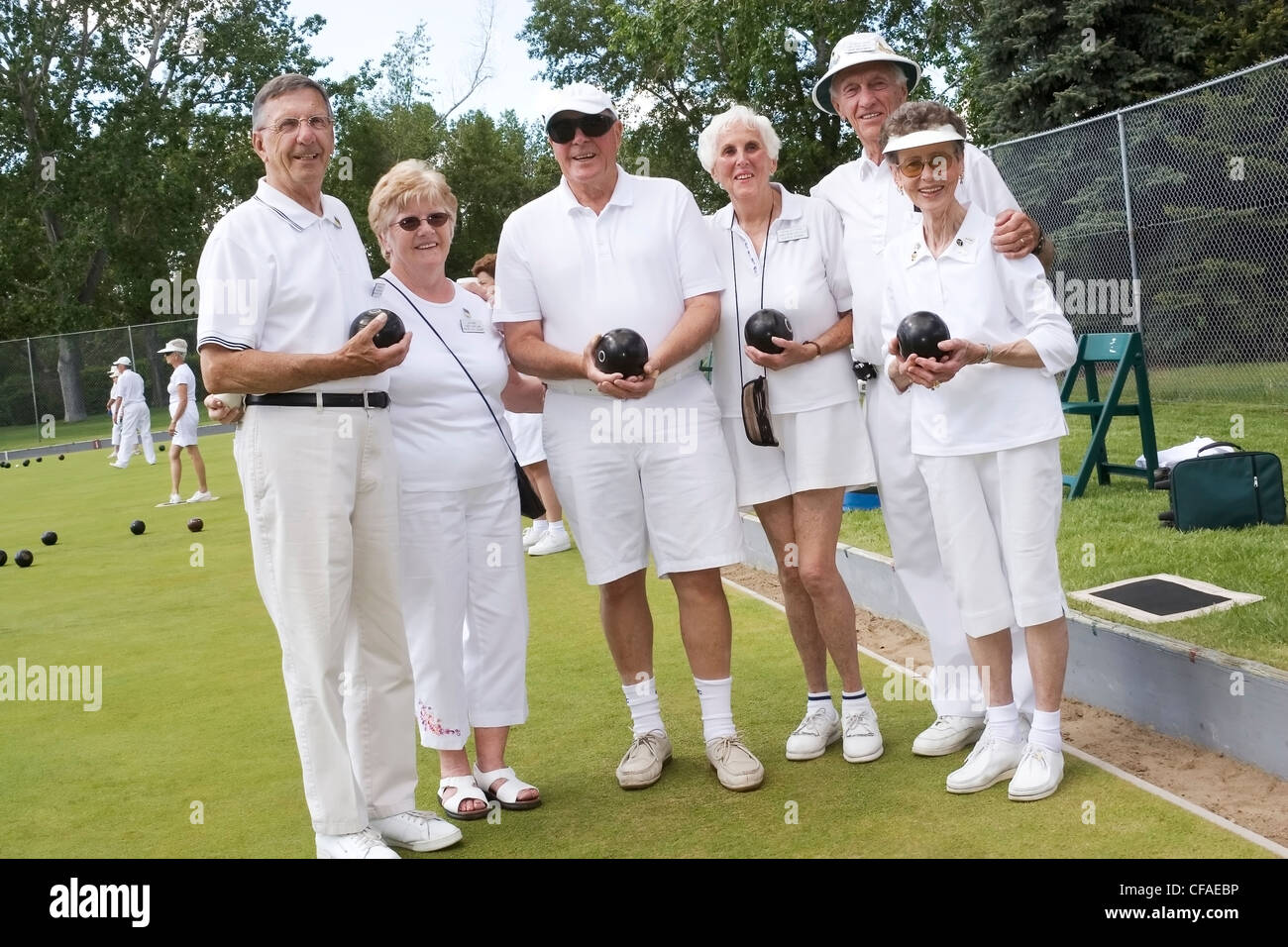 Lawn bowlers hi-res stock photography and images - Alamy