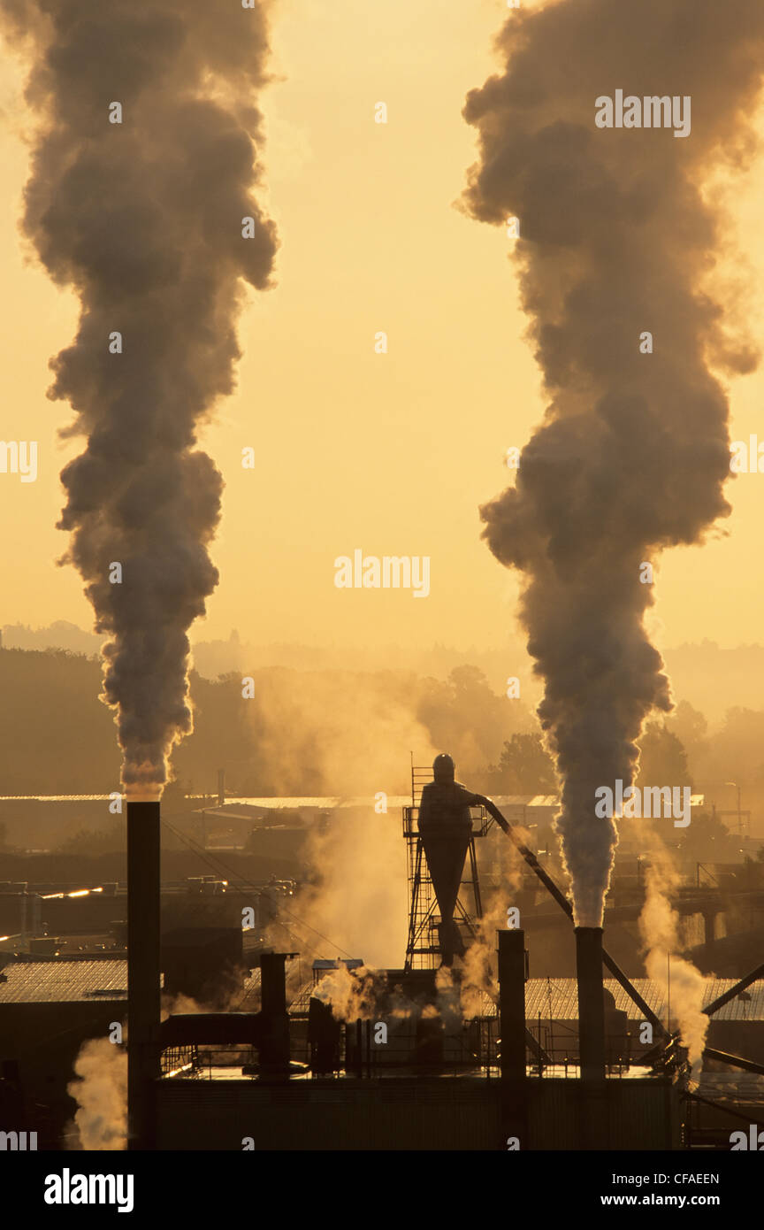 Global warming, Industrial emission/pollution, Vancouver, British ...