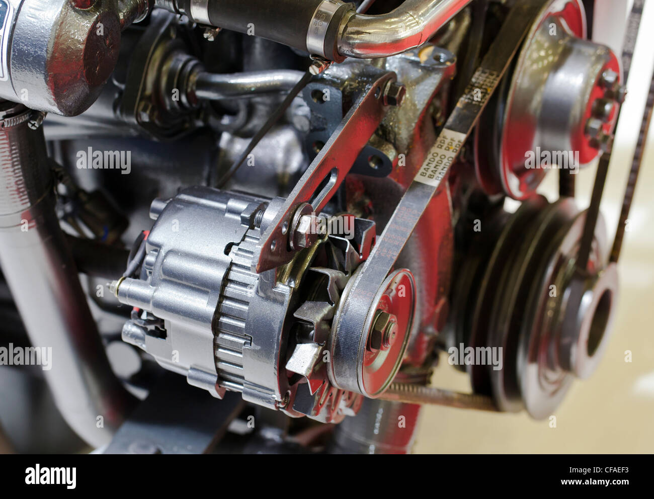 A view of an engine Stock Photo - Alamy