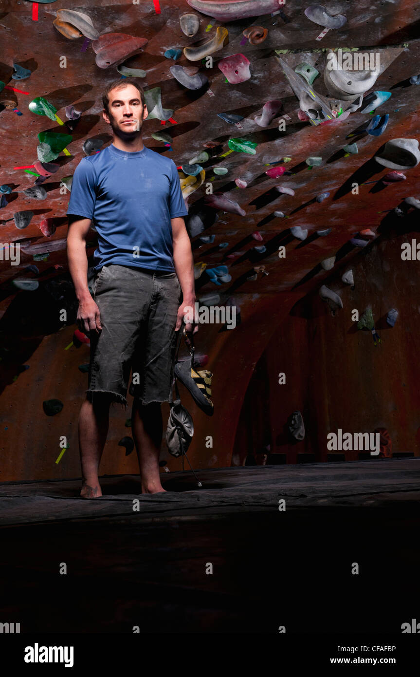 Barefoot guy standing indoors inside hi-res stock photography and ...