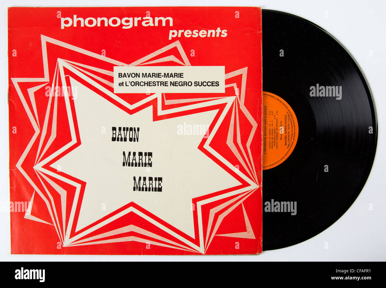 Bavon Marie Marie record cover Stock Photo - Alamy