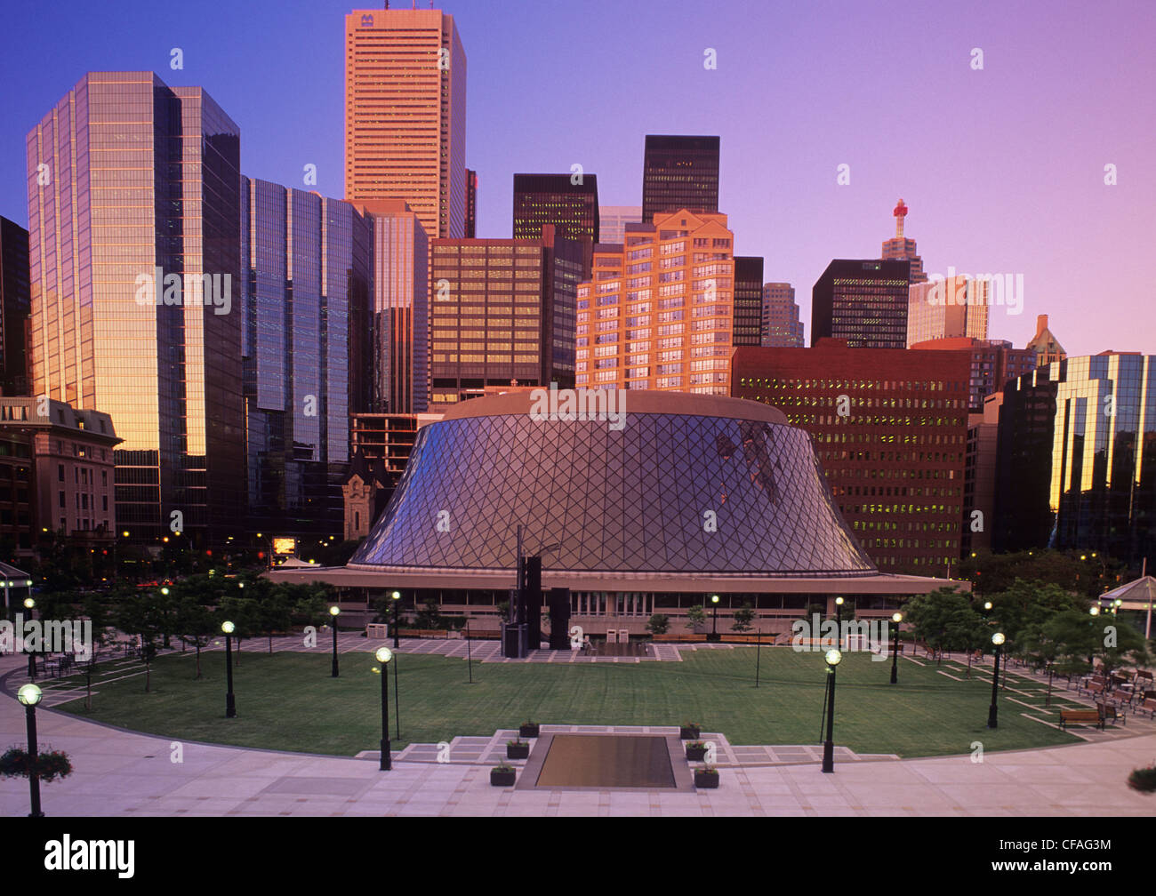 View of Downtown from metro centre, Toronto Ontario, Canada Stock Photo ...