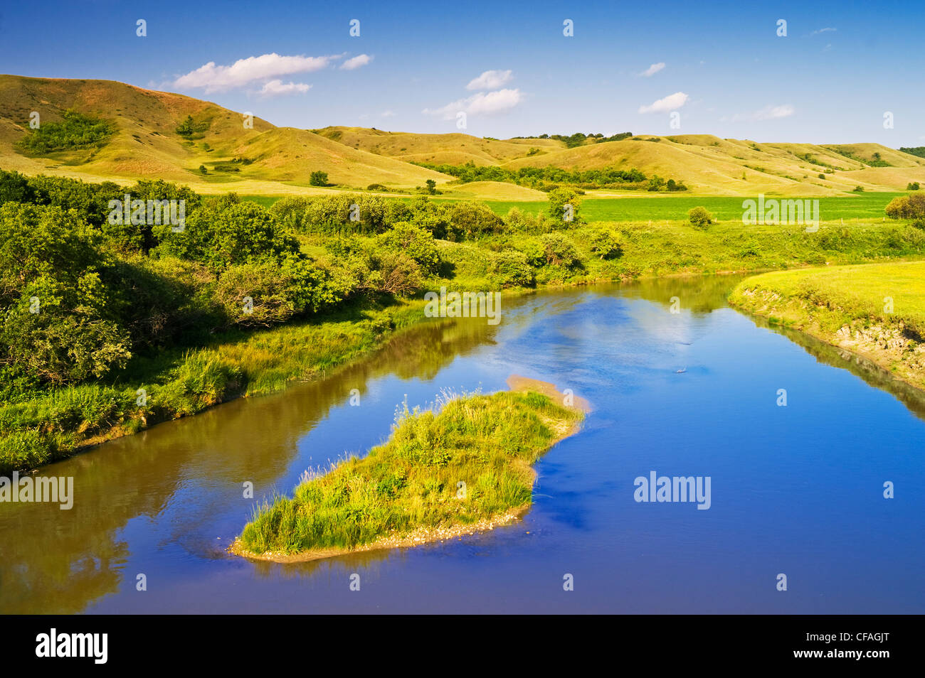 Quappelle river valley hi-res stock photography and images - Alamy