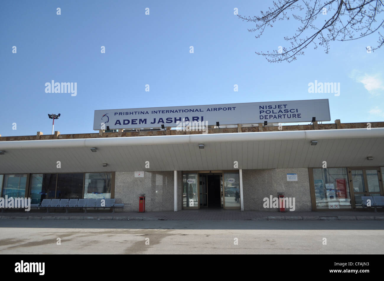 adem jashari international airport pristina prishtina kosovo Stock ...