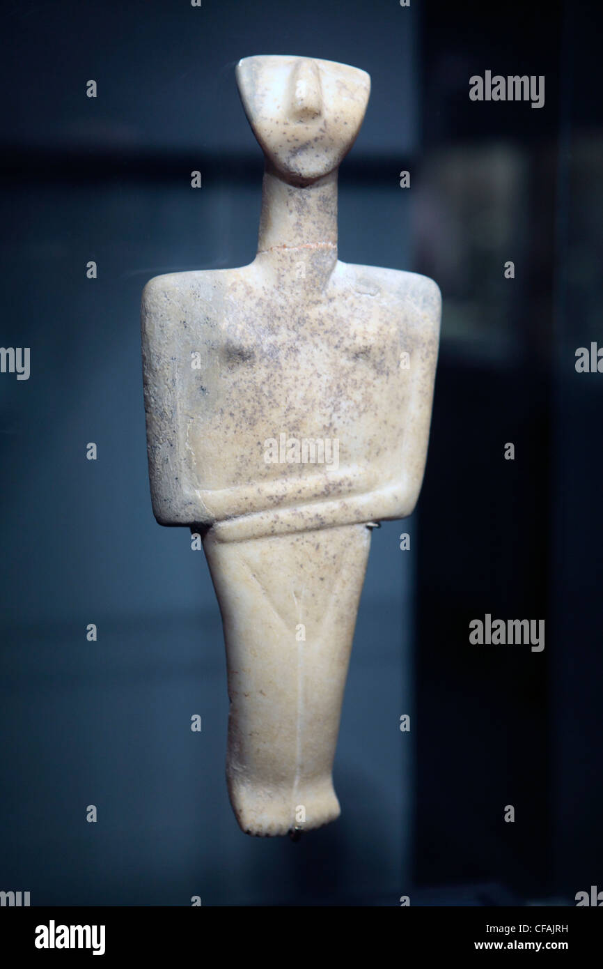 Cycladic art hi-res stock photography and images - Alamy