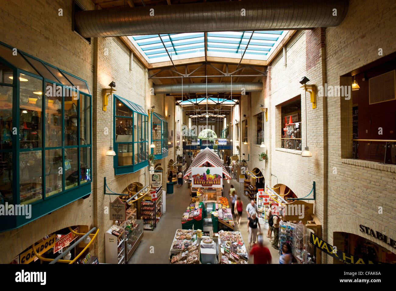 Interior the forks market winnipeg hi-res stock photography and images ...