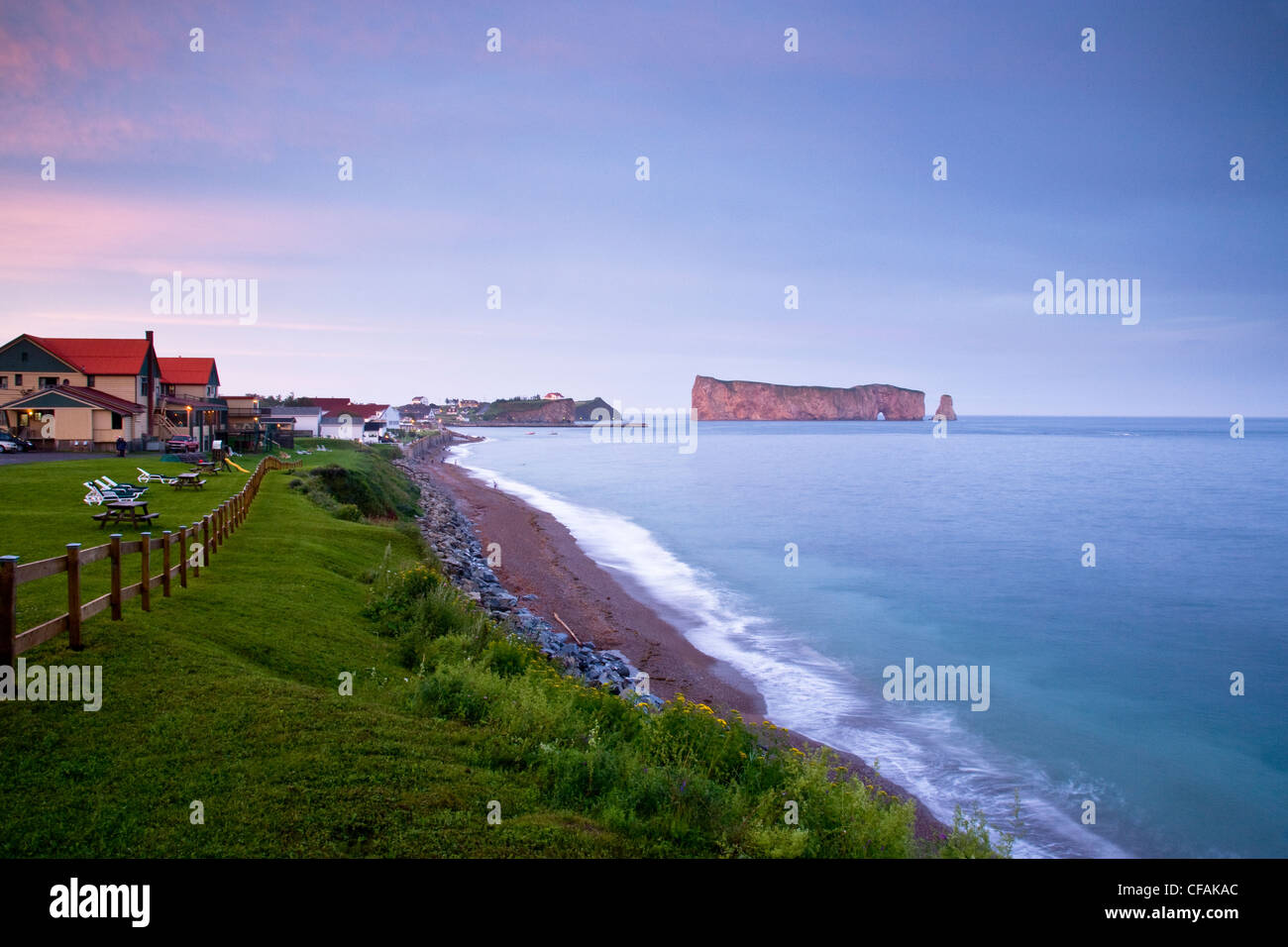 Perce Rock, Perce, Gaspe, Quebec, Canada Stock Photo - Alamy
