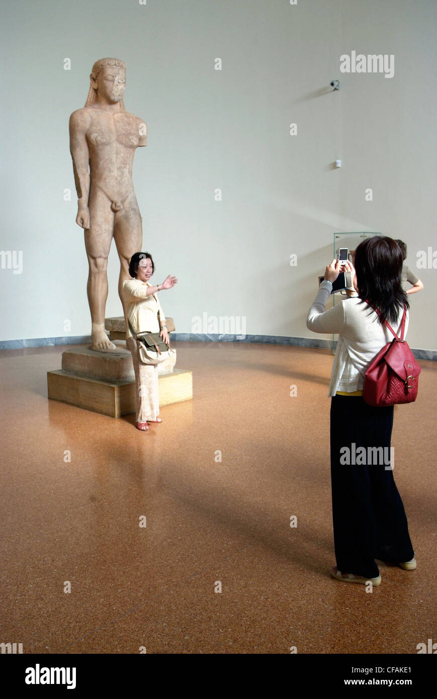 National Museum Athens Kouros Stock Photos & National Museum Athens ...