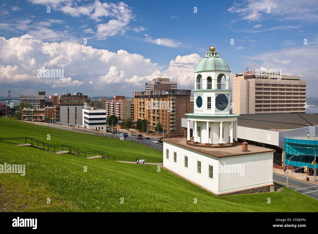 Old Town Clock Tower, Halifax, Nova Scotia, Canada Stock Photo - Alamy