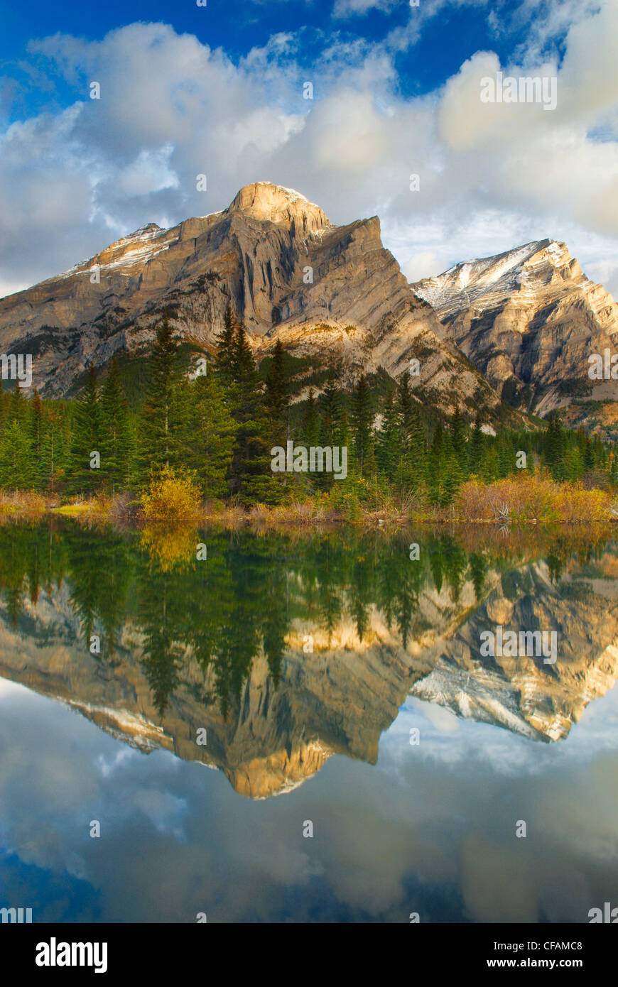 Mount Kidd, Spray Valley Provincial Park, Kananaskis Country, Alberta ...