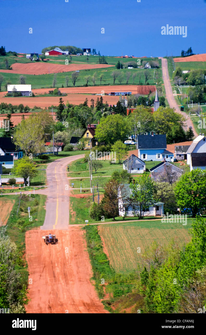 Red clay road prince edward hi-res stock photography and images - Alamy