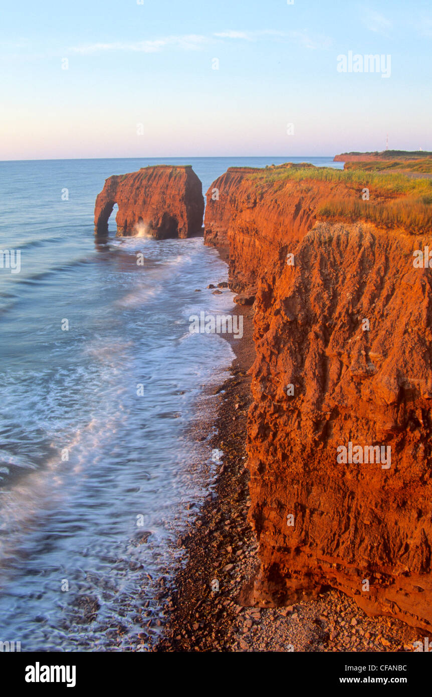 Elephant Rock along the red coastal cliffs, Norway, Prince Edward ...