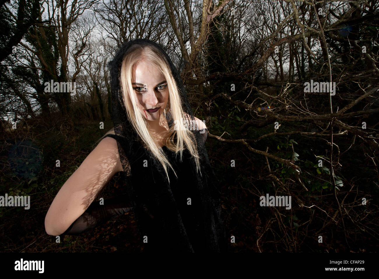 Female vampire hi-res stock photography and images - Alamy