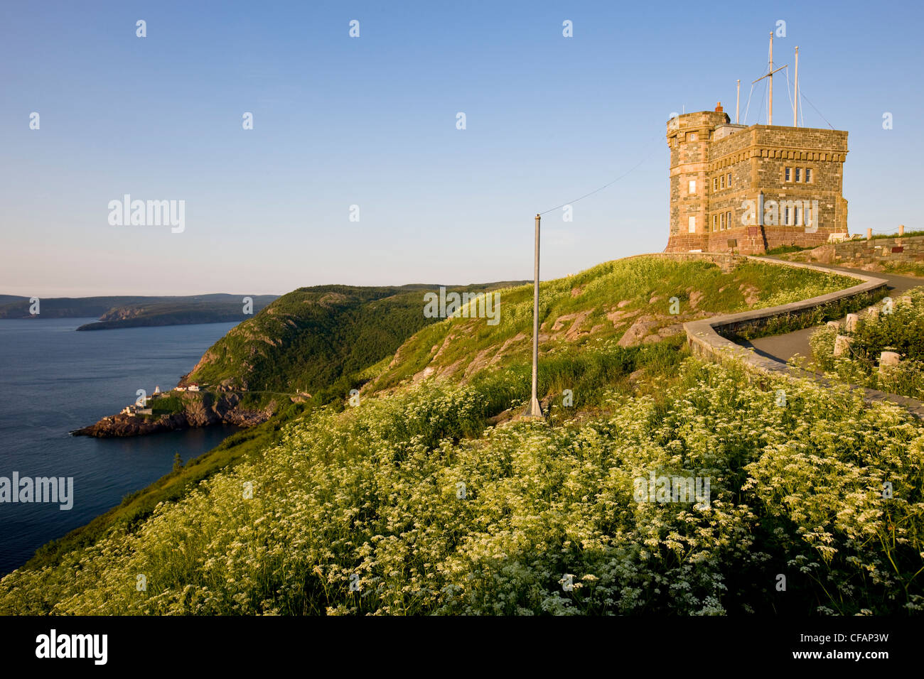 Cabot Tower on Signal Hill National Historic Site, St. John's ...