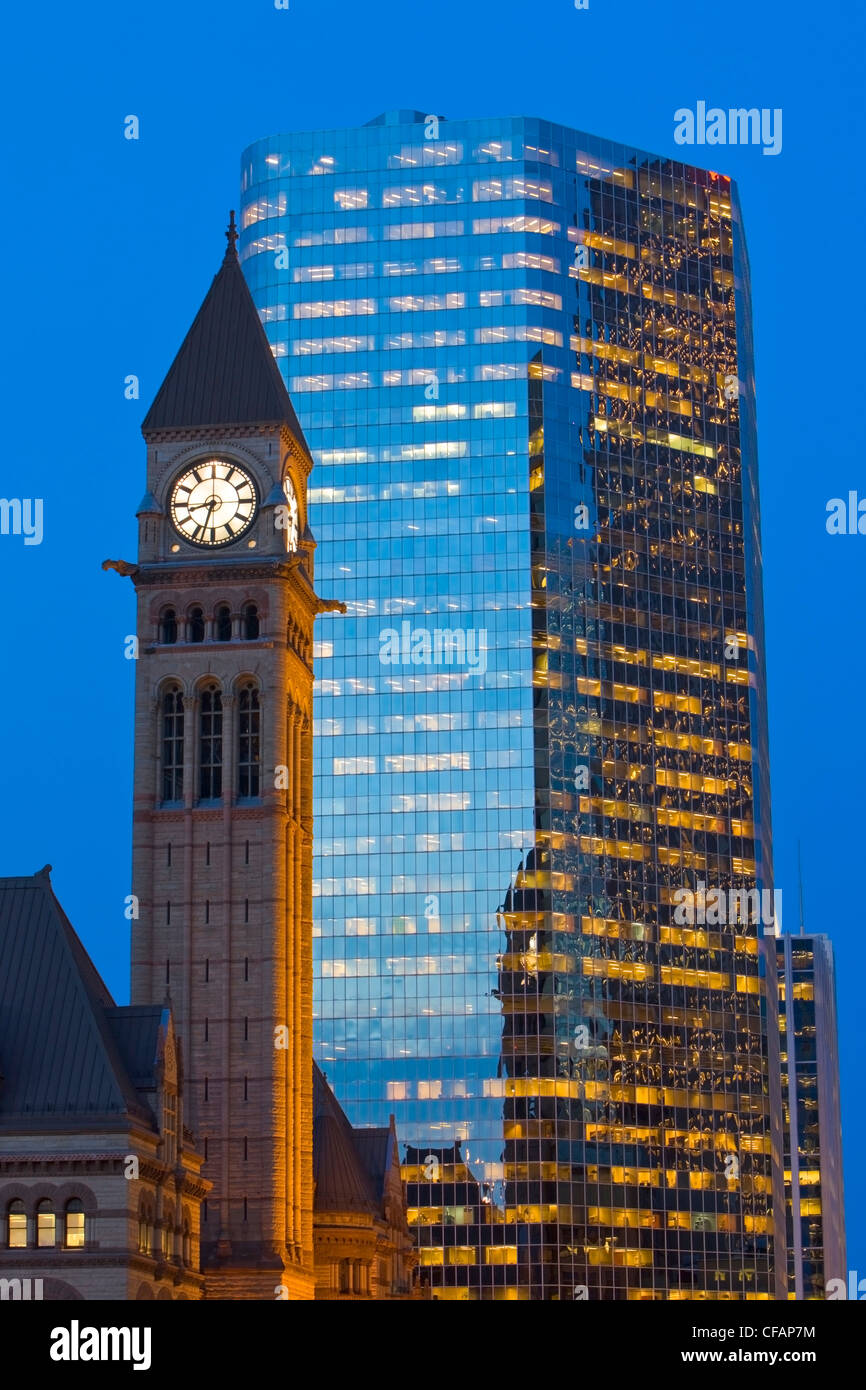 Old city hall clock tower toronto hi-res stock photography and images ...