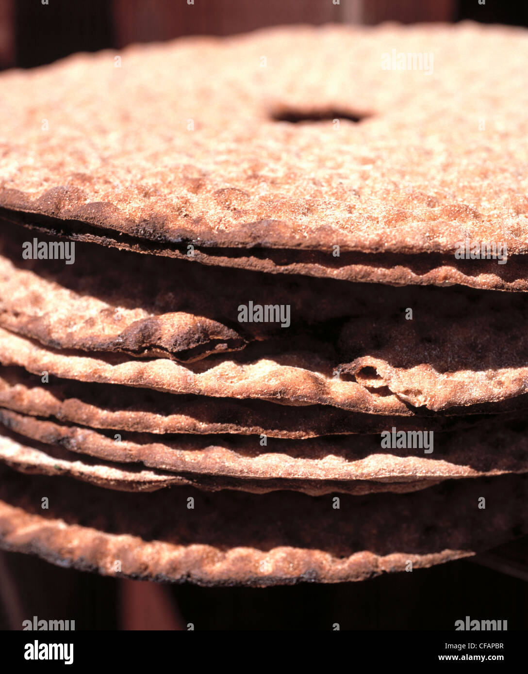 Several crispbread hi-res stock photography and images - Alamy