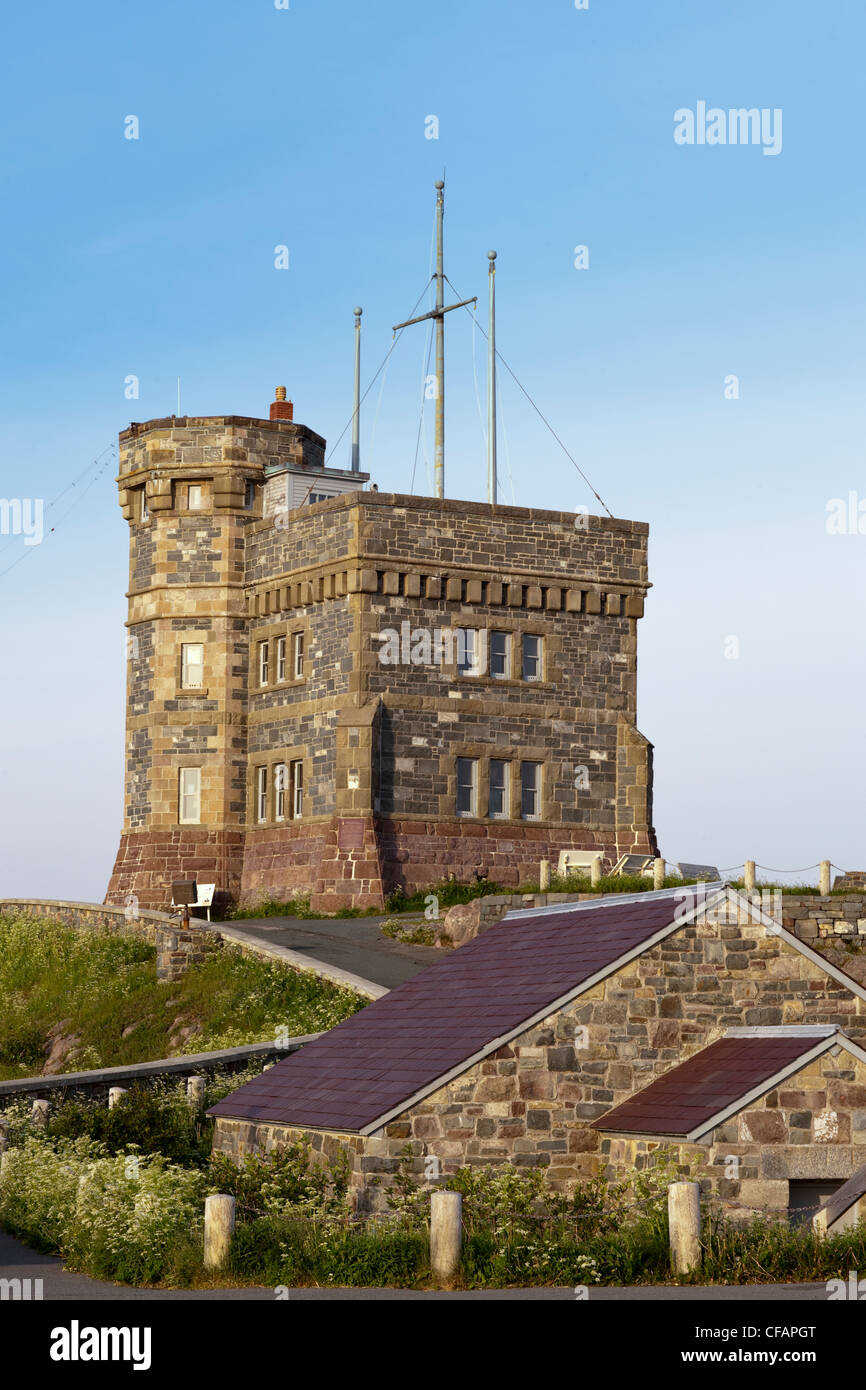 Cabot Tower on Signal Hill National Historic Site, St. John's ...