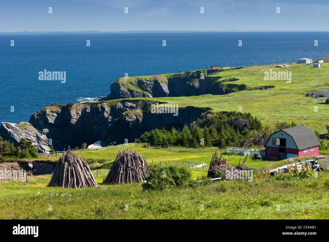 Barn wood burnt point newfoundland hi-res stock photography and images ...