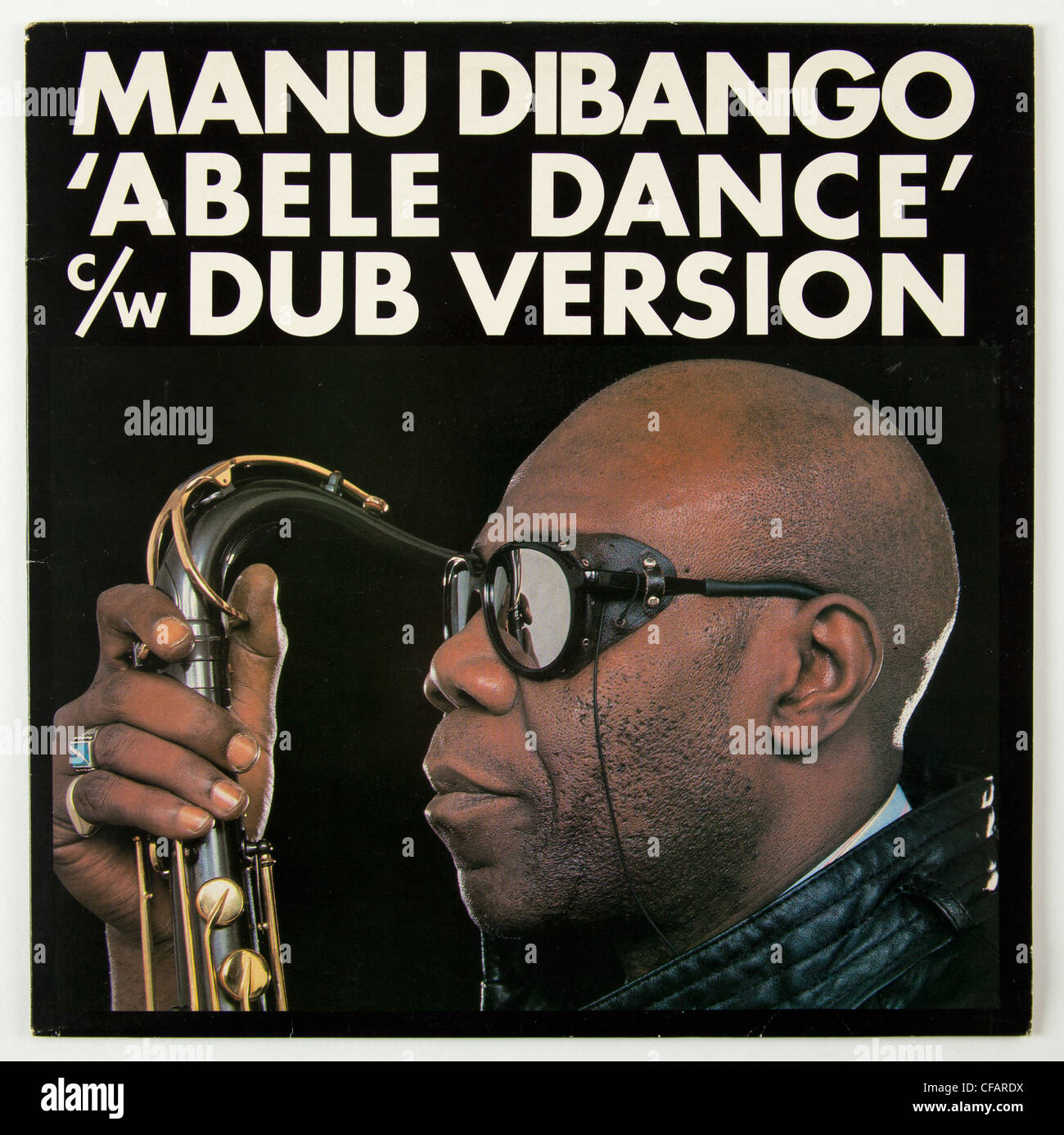 Manu Dibango, Abele Dance record cover Stock Photo - Alamy