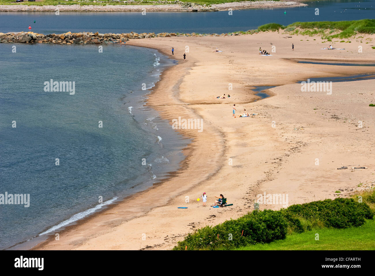 People sunbathing enjoying beach hi-res stock photography and images ...